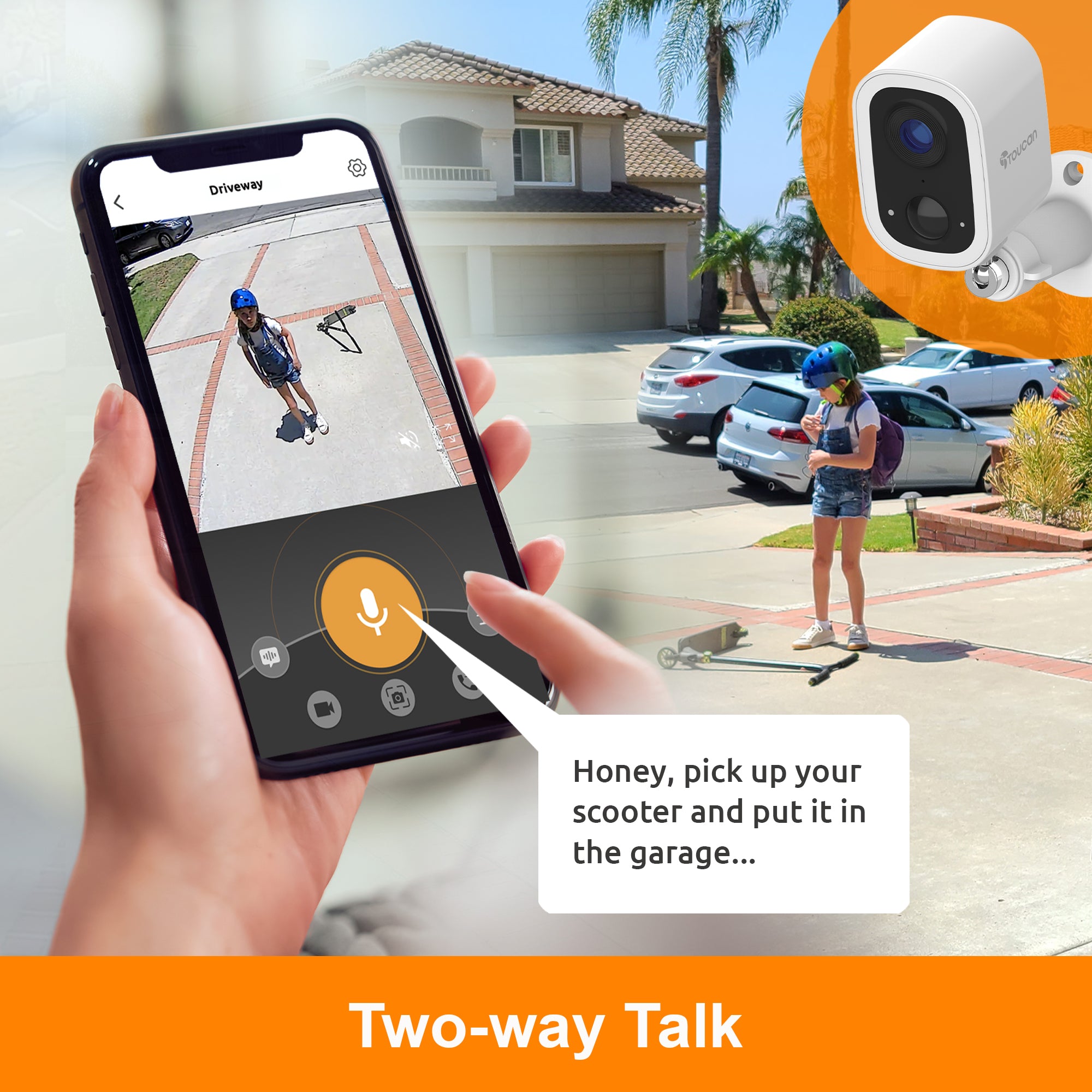 Toucan Wireless Security Camera S4 – Toucan Smart Home UK